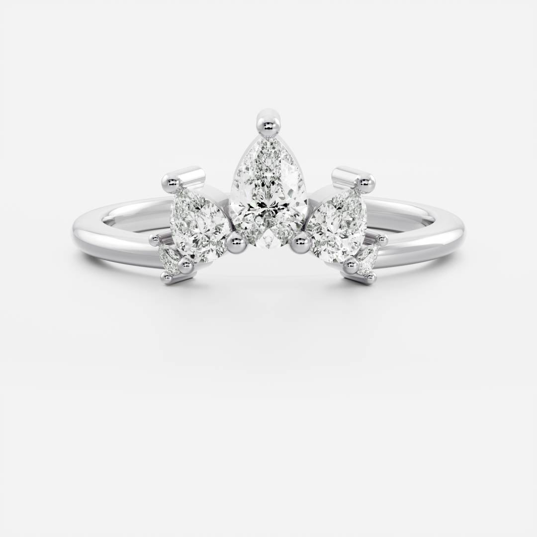 The Eleanor Ring - Crown Wedding Ring - TMC Fine Jewellers